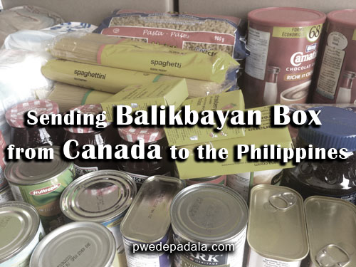 Balikbayan Box Shipping from Canada to the Philippines - Pwede Padala